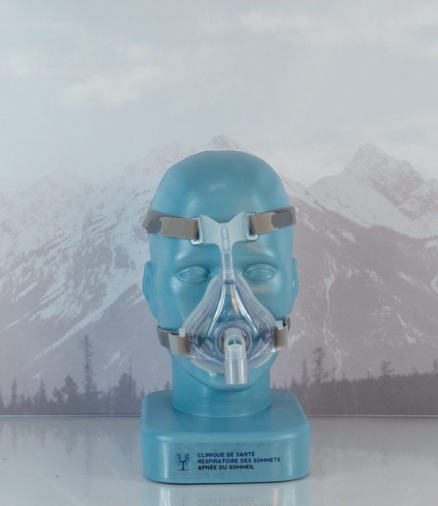Masque facial CPAP Quattro Air pour ELLE de ResMed - Clinique de Santé ...