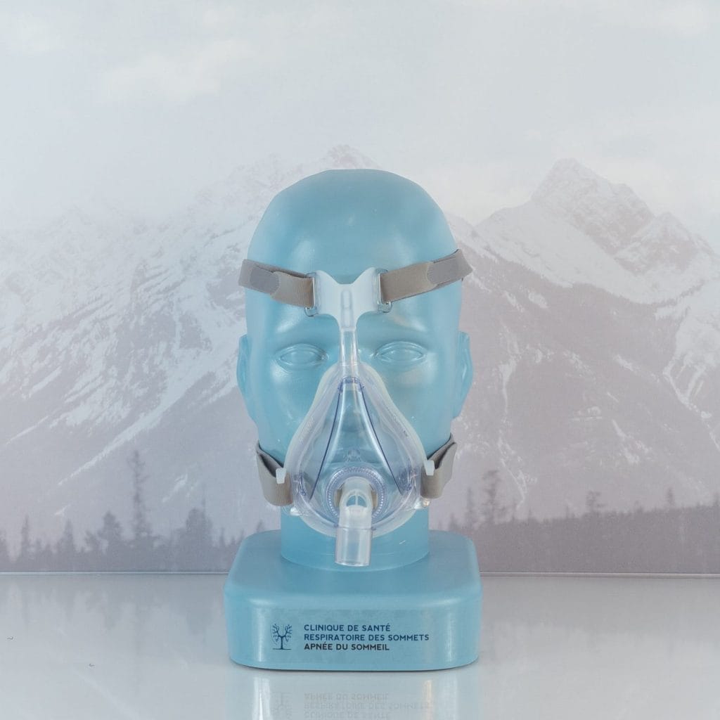 Resmed - Masque facial CPAP Quattro Air - Clinique de Santé Respiratoire des Sommets